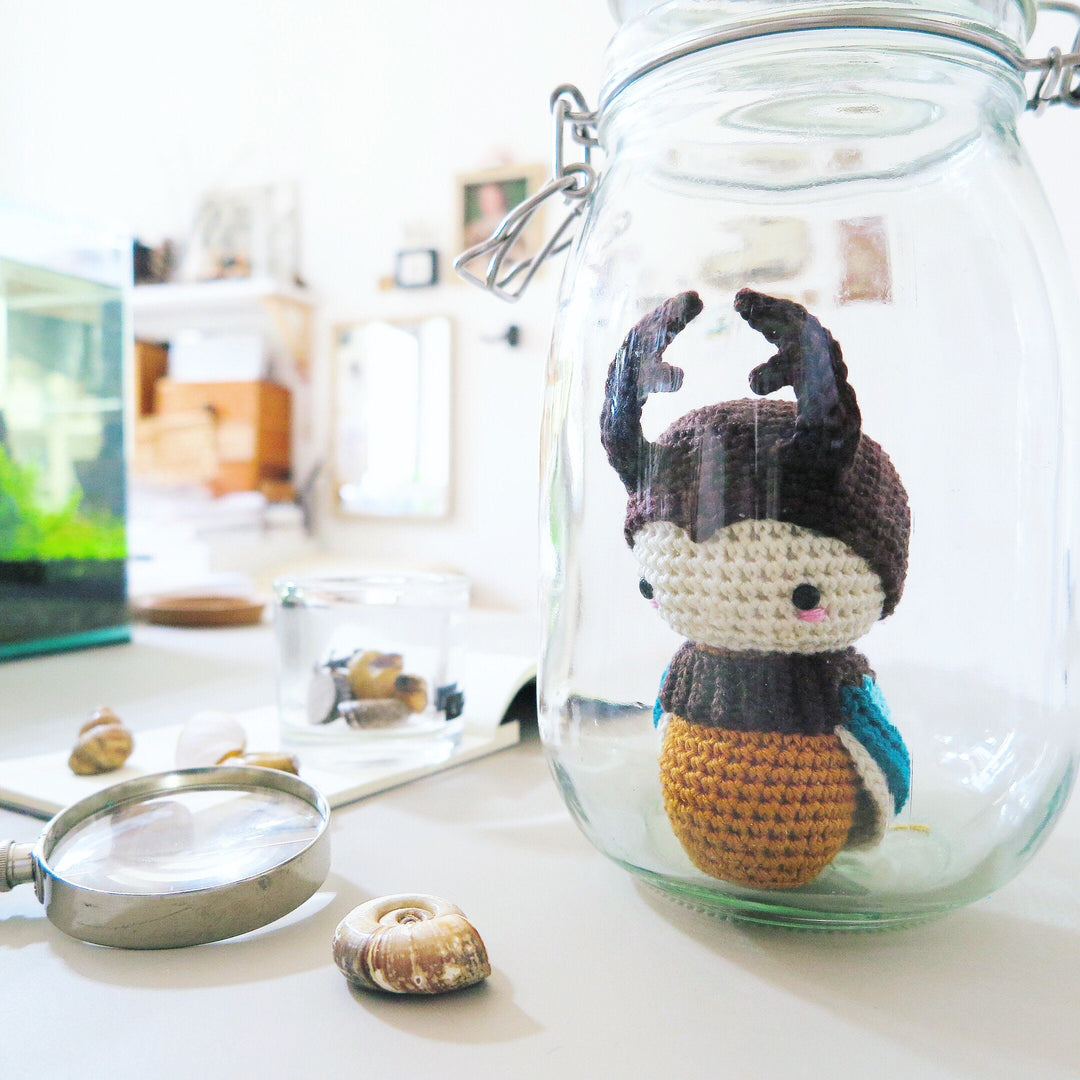 Amigurumi Crochet Pattern . Stag Beetle – Lalylala Amigurumi