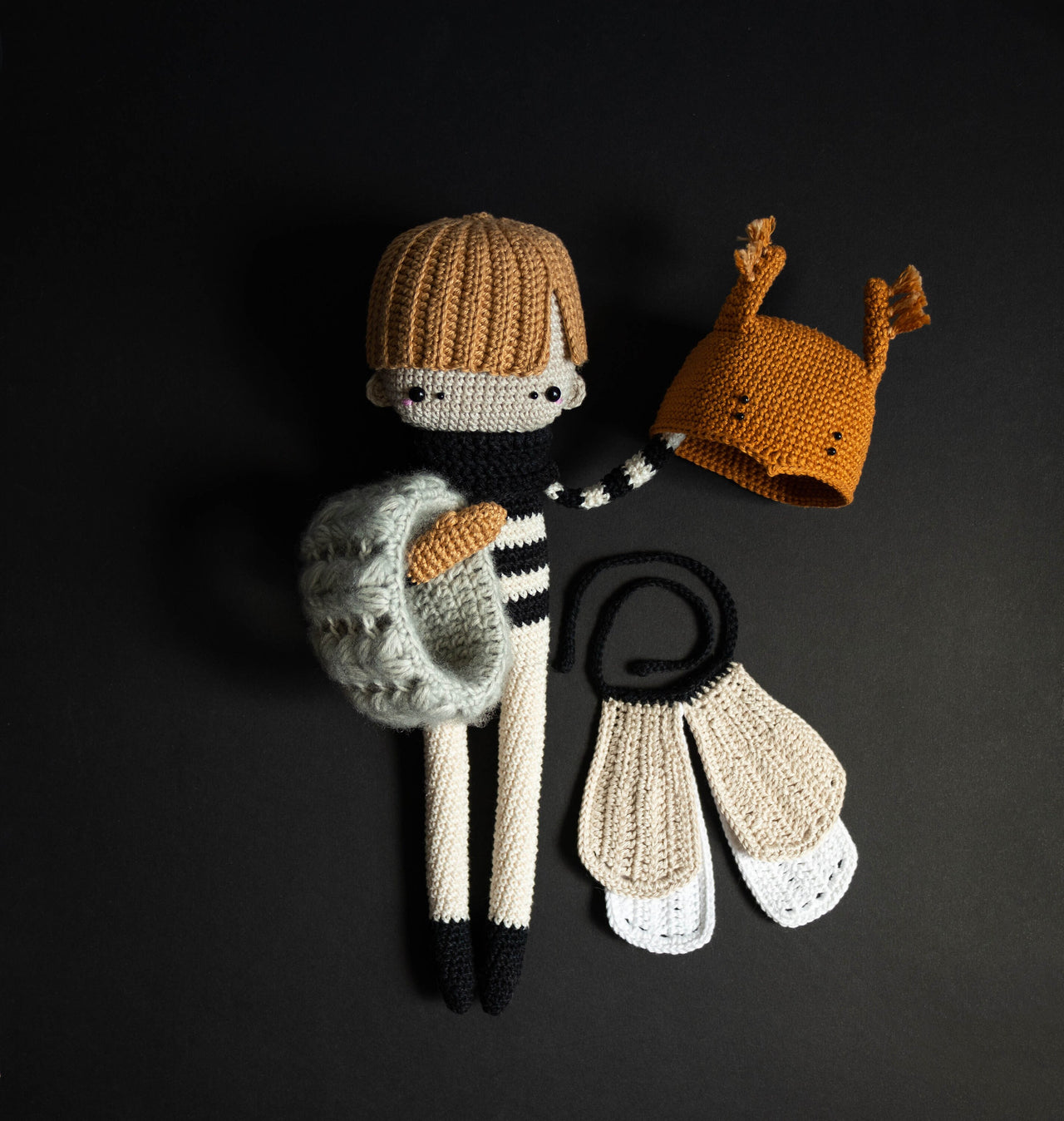 Crochet Pattern . MegaMoth . Superherumi – Lalylala Amigurumi