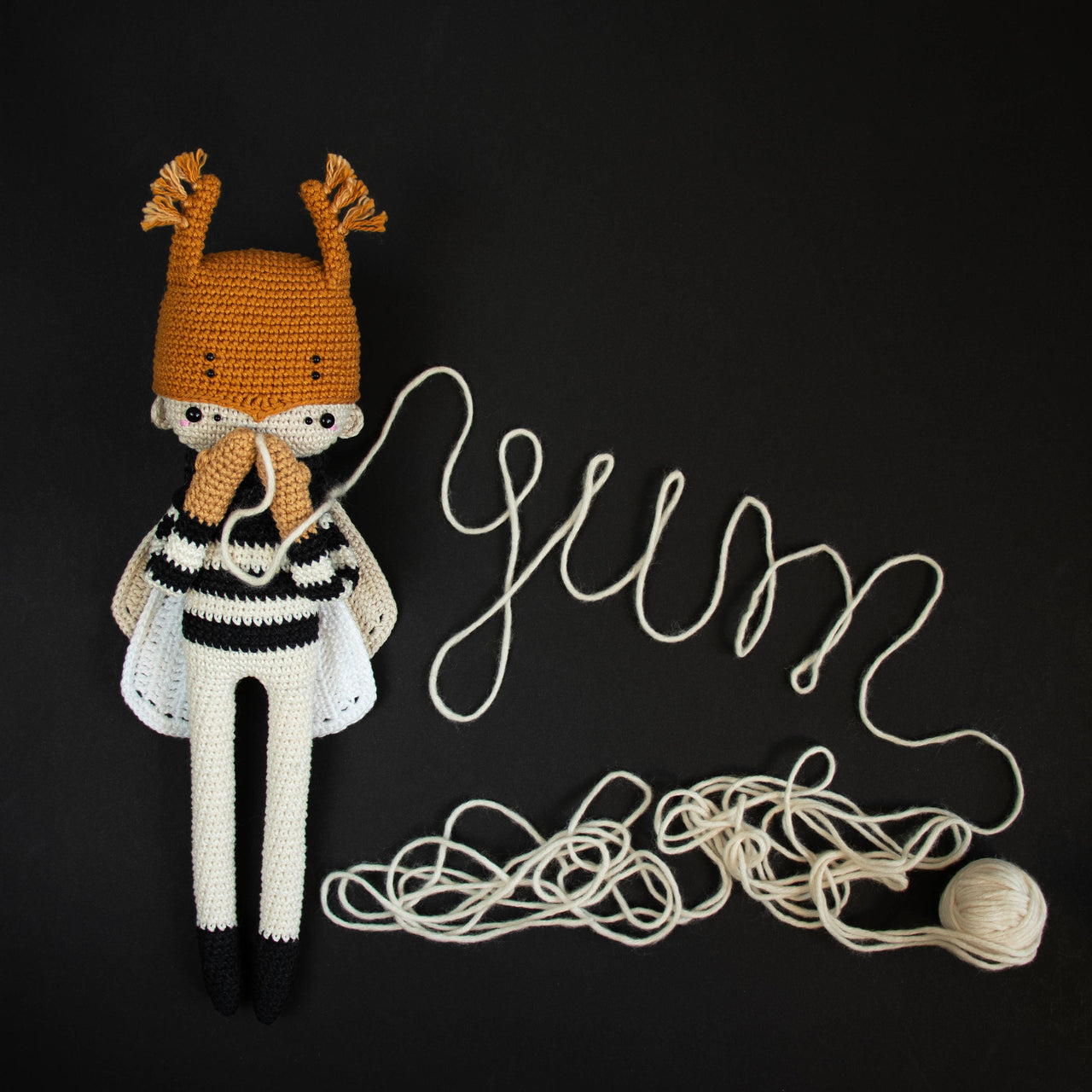 Crochet Pattern . MegaMoth . Superherumi – Lalylala Amigurumi