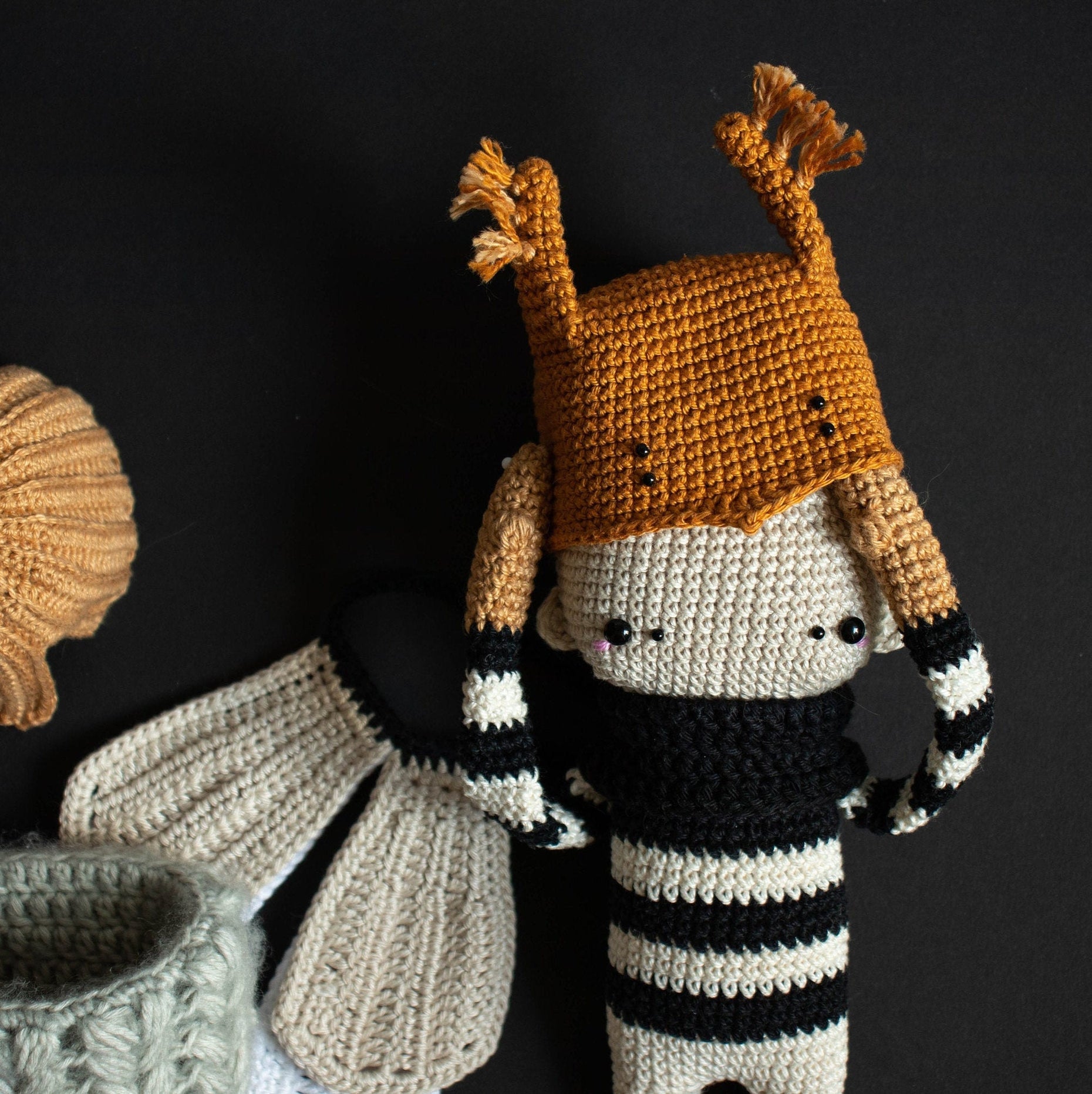 Crochet Pattern . MegaMoth . Superherumi – Lalylala Amigurumi