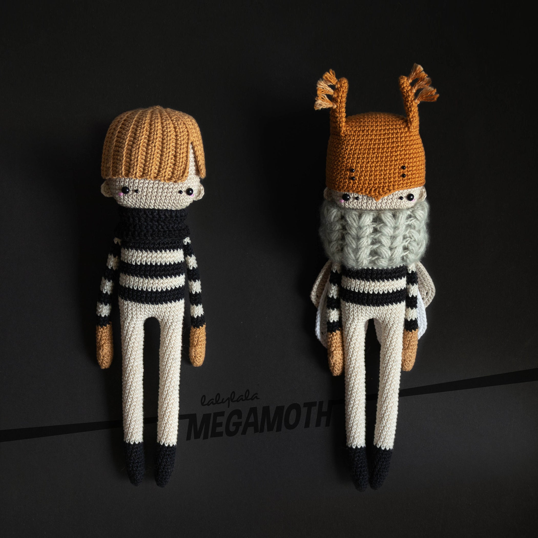 Crochet Pattern . MegaMoth . Superherumi – Lalylala Amigurumi