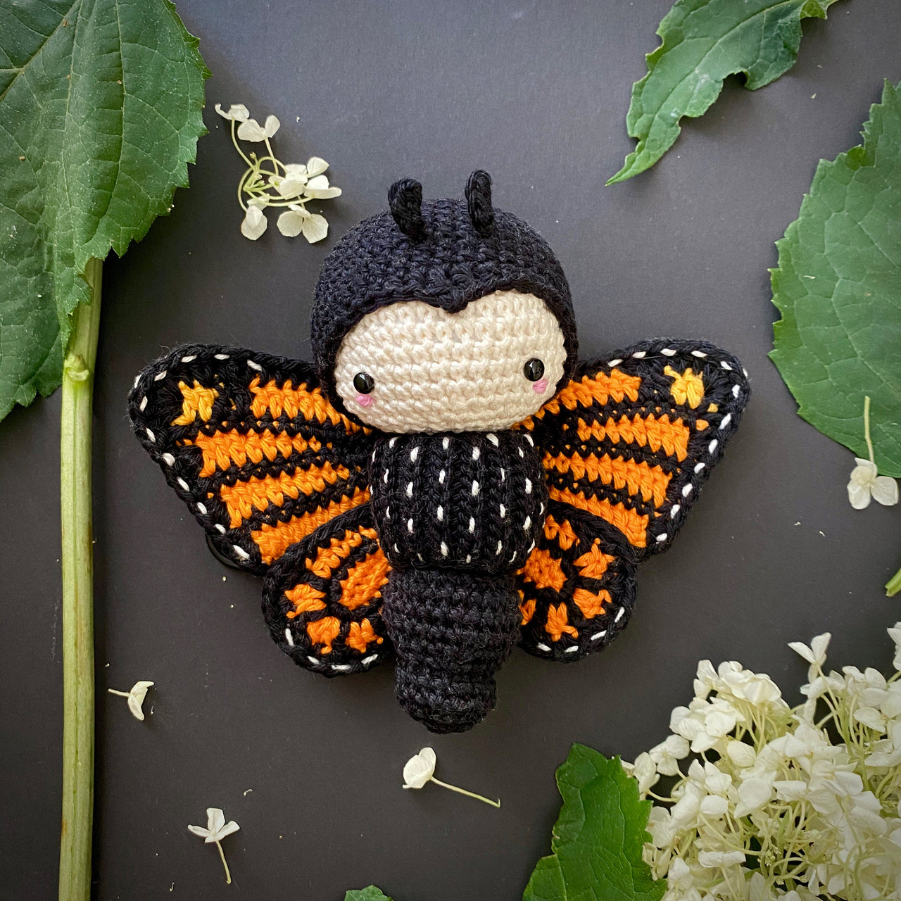 Amigurumi Crochet Pattern . Monarch Butterfly – Lalylala Amigurumi
