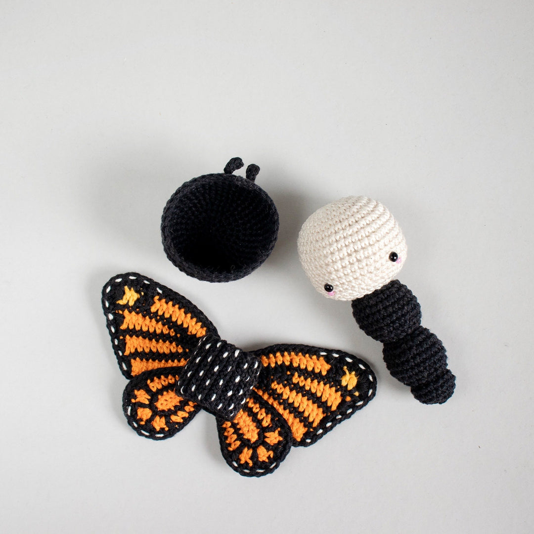 Amigurumi Crochet Pattern . Monarch Butterfly – Lalylala Amigurumi