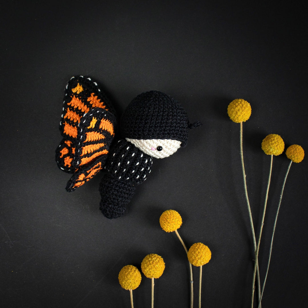 Amigurumi Crochet Pattern . Monarch Butterfly – Lalylala Amigurumi