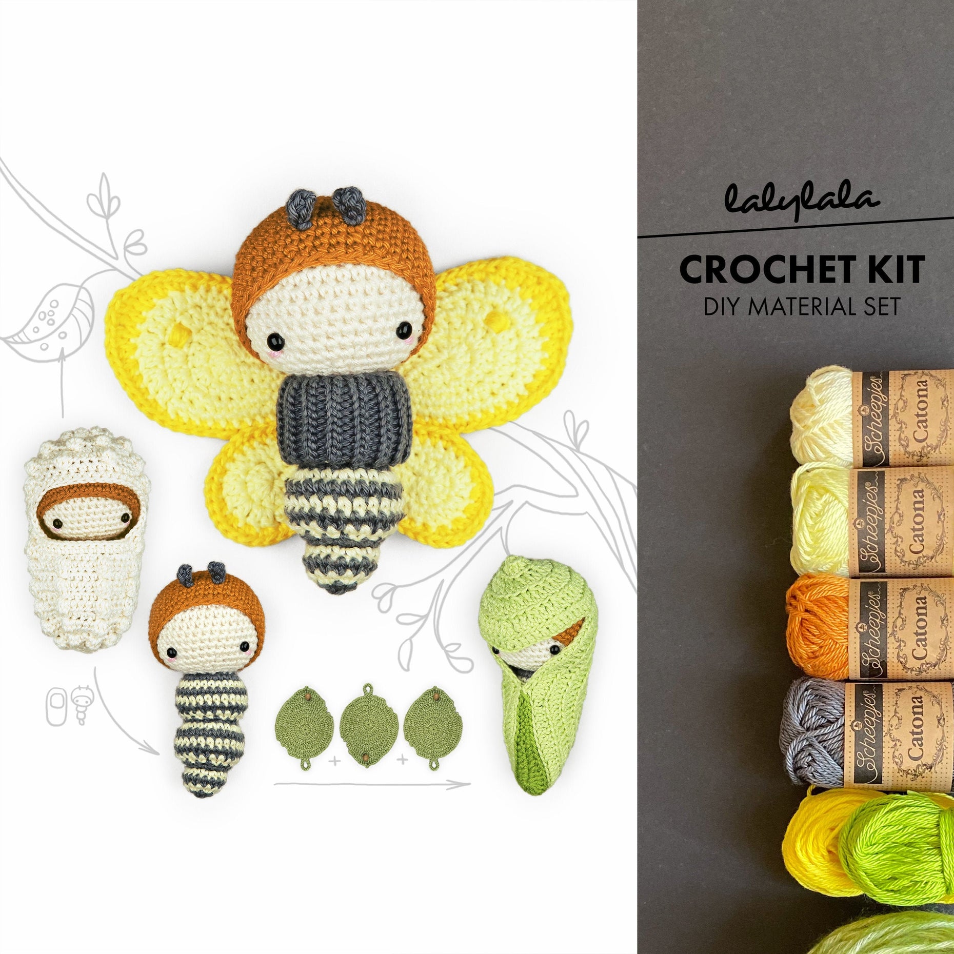 Bugs and Butterflies – Lalylala Amigurumi